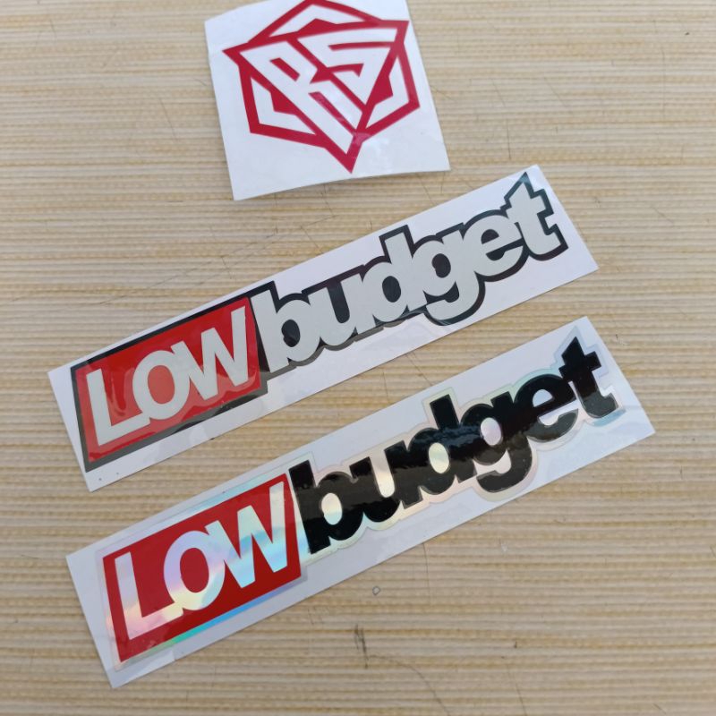 Jual STIKER CUTTING LOW BUDGET | Shopee Indonesia