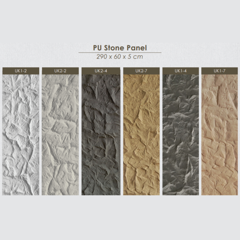 Jual PU Stone Panel Dinding Batu Alam Murah Anti Lumut 290cm | Modern ...