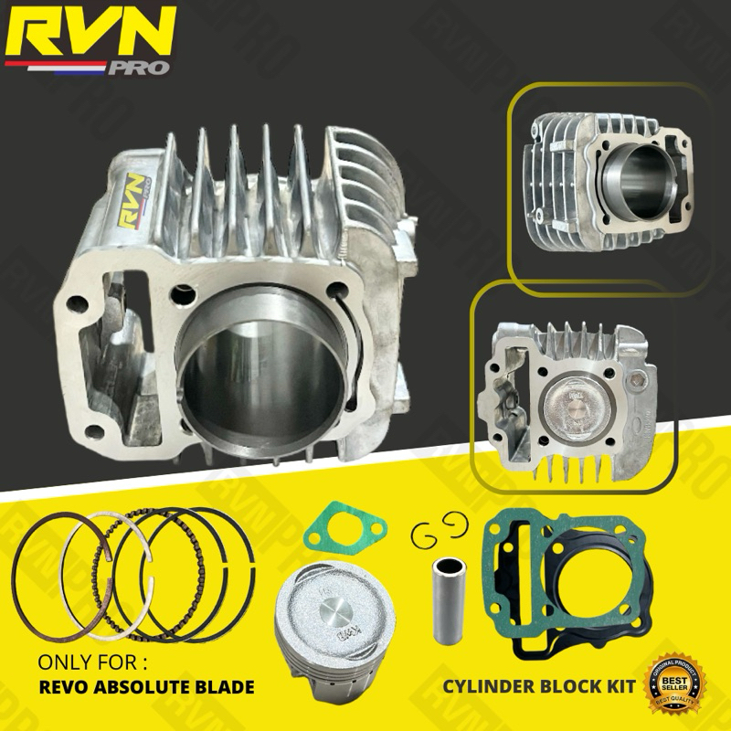 Jual BLOCK SEHER BORING BLOK SEHER REVO ABSOLUTE BLADE ORIGINAL RVN KWB PLUS RING PISTON KIT ...