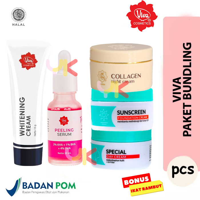 Jual PROMO Viva Paket Anti Flek Hitam Paket Viva 2 / 3 / 4 / 5 (Special ...