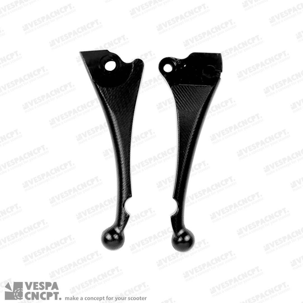Jual Brake Lever Handle Rem Luigy Short 3d Black Vespa Sprint Primavera ...