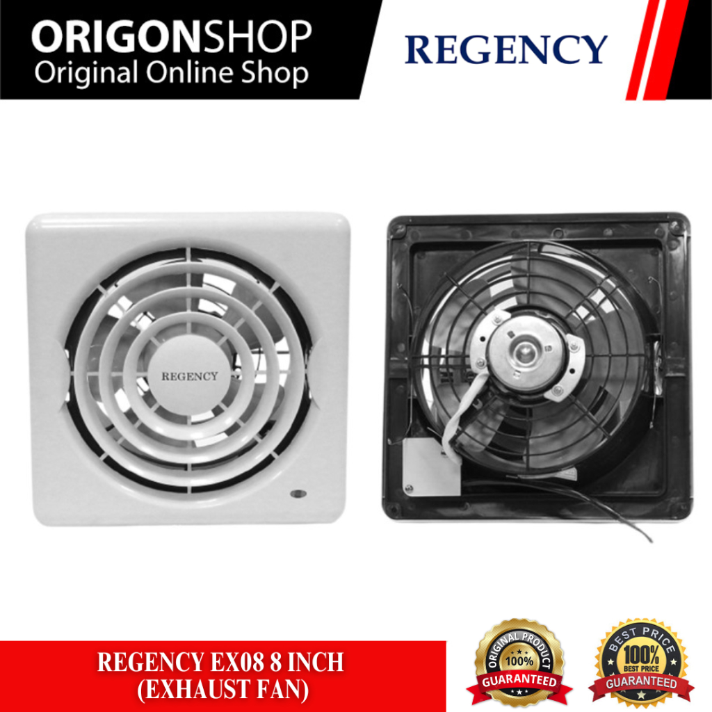 Jual REGENCY EX08 Exhaust Fan 8 Inch | Shopee Indonesia