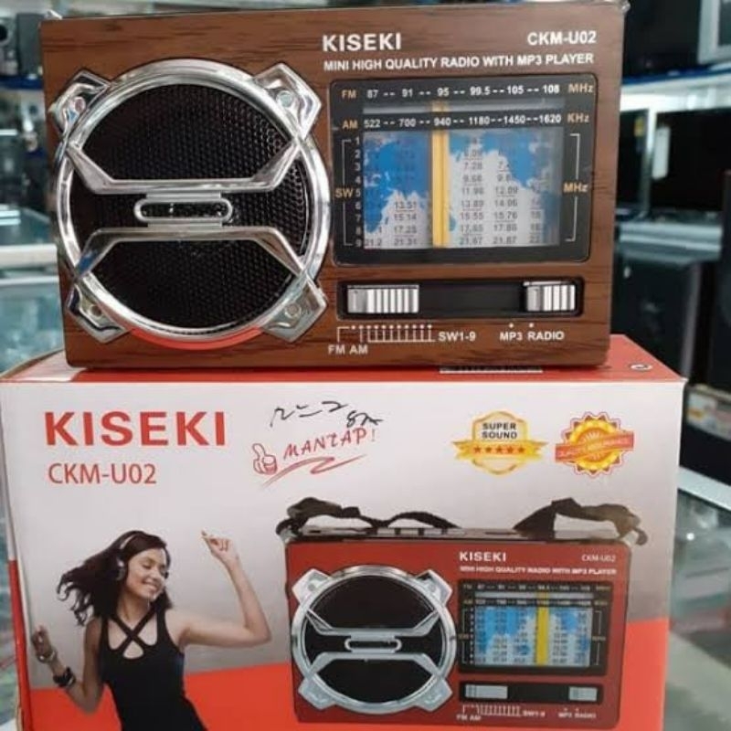 Jual VINTAGE RADIO JADUL NOSTALGIA KISEKI CKM U02 CKMU02 AM FM AC DC ...