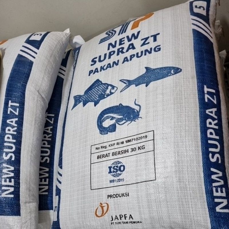 Jual Pakan Ikan New Supra ZT 5MM Japfa STP 30 Kg | Shopee Indonesia
