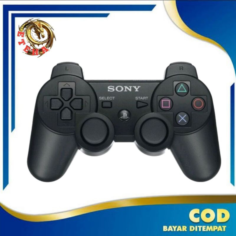 Jual Stik Stick PS3 Wireless Ori Pabrik Hitam | Shopee Indonesia