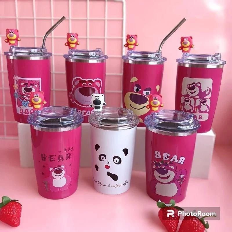 Jual (PS) TUMBLR DRINK LOTSO 500 ML - Gelas Tumblr Lotso / Botol ...