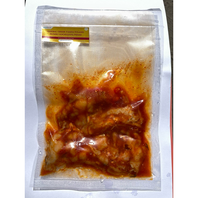 Jual Dakbal Ceker Tanpa Tulang Saus Gochujang Frozen Food 130gr ...