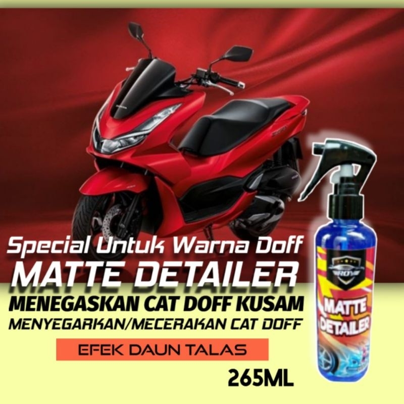 Jual Pengkilap body motor doff/Matte detailer/perawatan cat doff ...