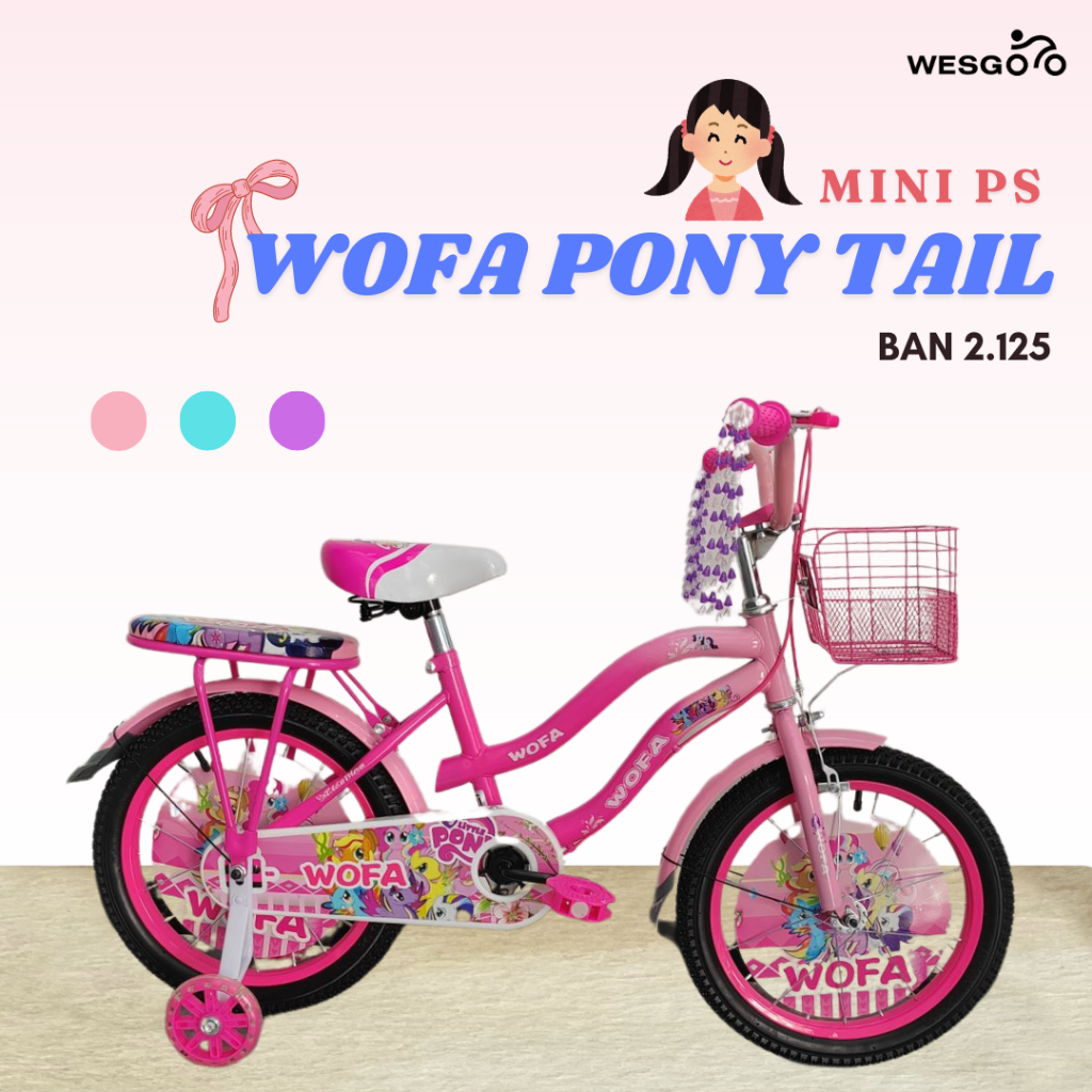 Jual SEPEDA ANAK PEREMPUAN "MINI PS" | Shopee Indonesia