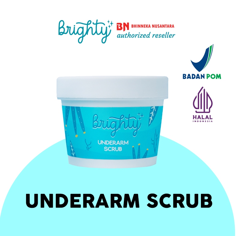 Jual Brighty Scrub Glowing Underarm | Shopee Indonesia