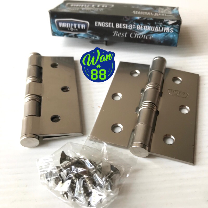 Jual Engsel pintu/jendela 3" tebal Arnetta SN | Shopee Indonesia
