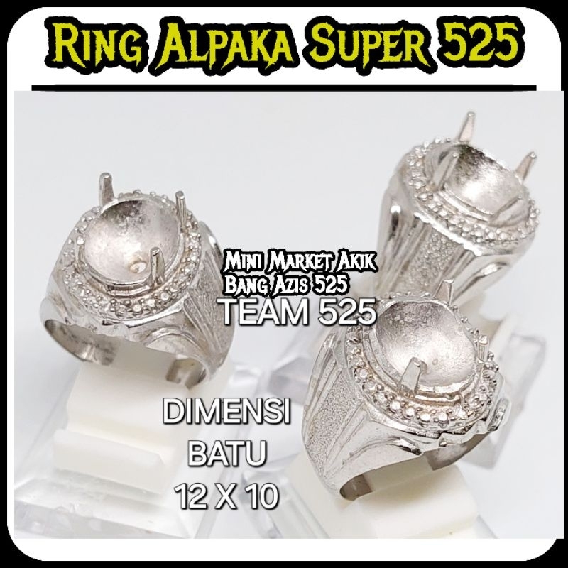 Jual Ring emban alpaka super 12 x 10 eceran / model cakar kuku ...