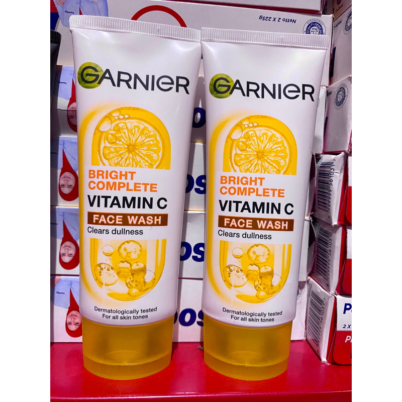 Jual Garnier Bright Complete 100ml | Garnier Cuci Muka Lemon Vitamin C ...