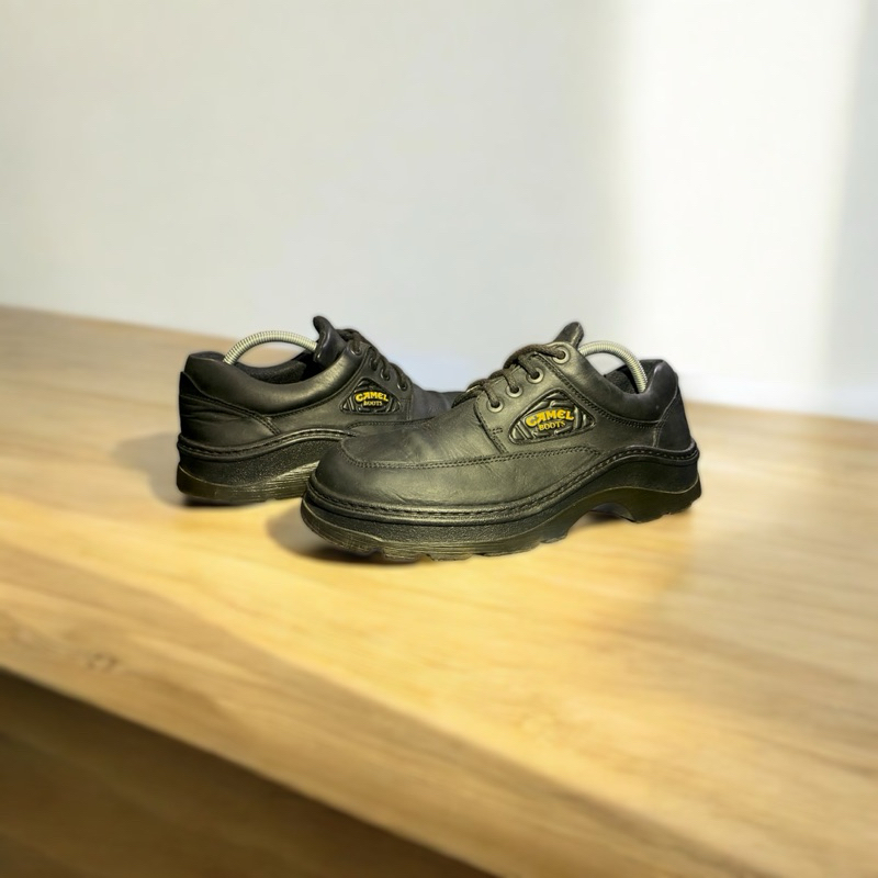 Jual Sepatu Camel Boots Full Leather Size 9 (43/28cm) | Shopee Indonesia
