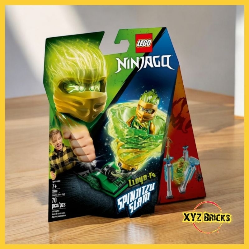 Jual LEGO 70681 - Ninjago Spinjitzu Slam - Lloyd | Shopee Indonesia