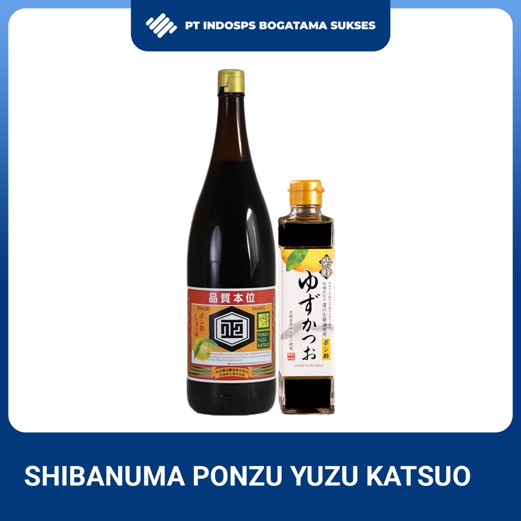 Jual Shibanuma Ponzu Yuzu Katsuo 1,8 L dan 300ml | Shopee Indonesia