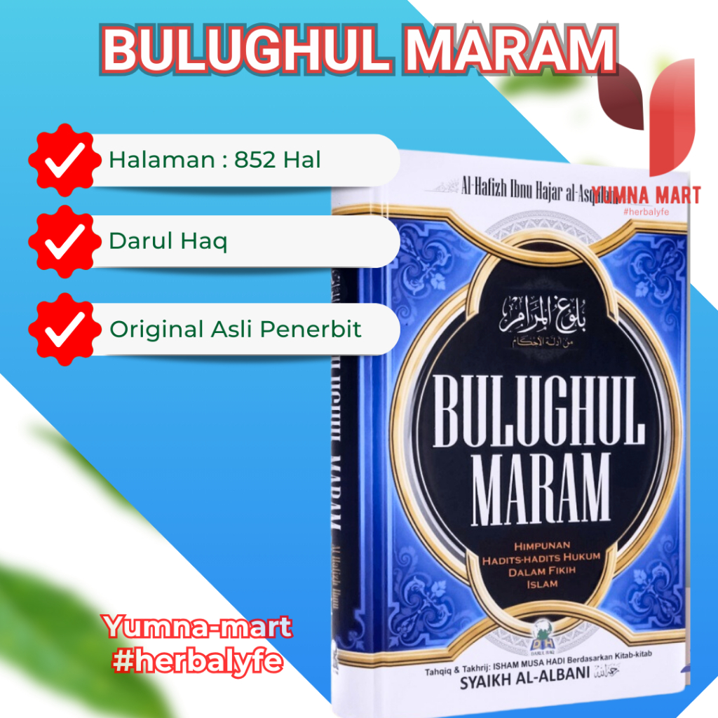 Jual BULUGHUL MARAM - Kitab Bulugul Marom Kitab Bulughul Marom Original ...