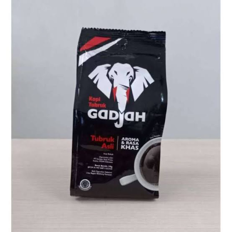 Jual KOPI TUBRUK ASLI GADJAH - KOPI BUBUK HITAM CAP GAJAH 138G | Shopee Indonesia