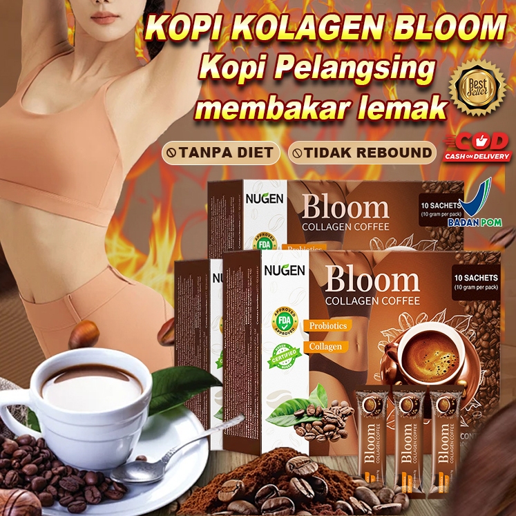 Jual Kopi Kolagen Bloom, Minuman Kolagen, Kopi Penurun Berat Badan ...
