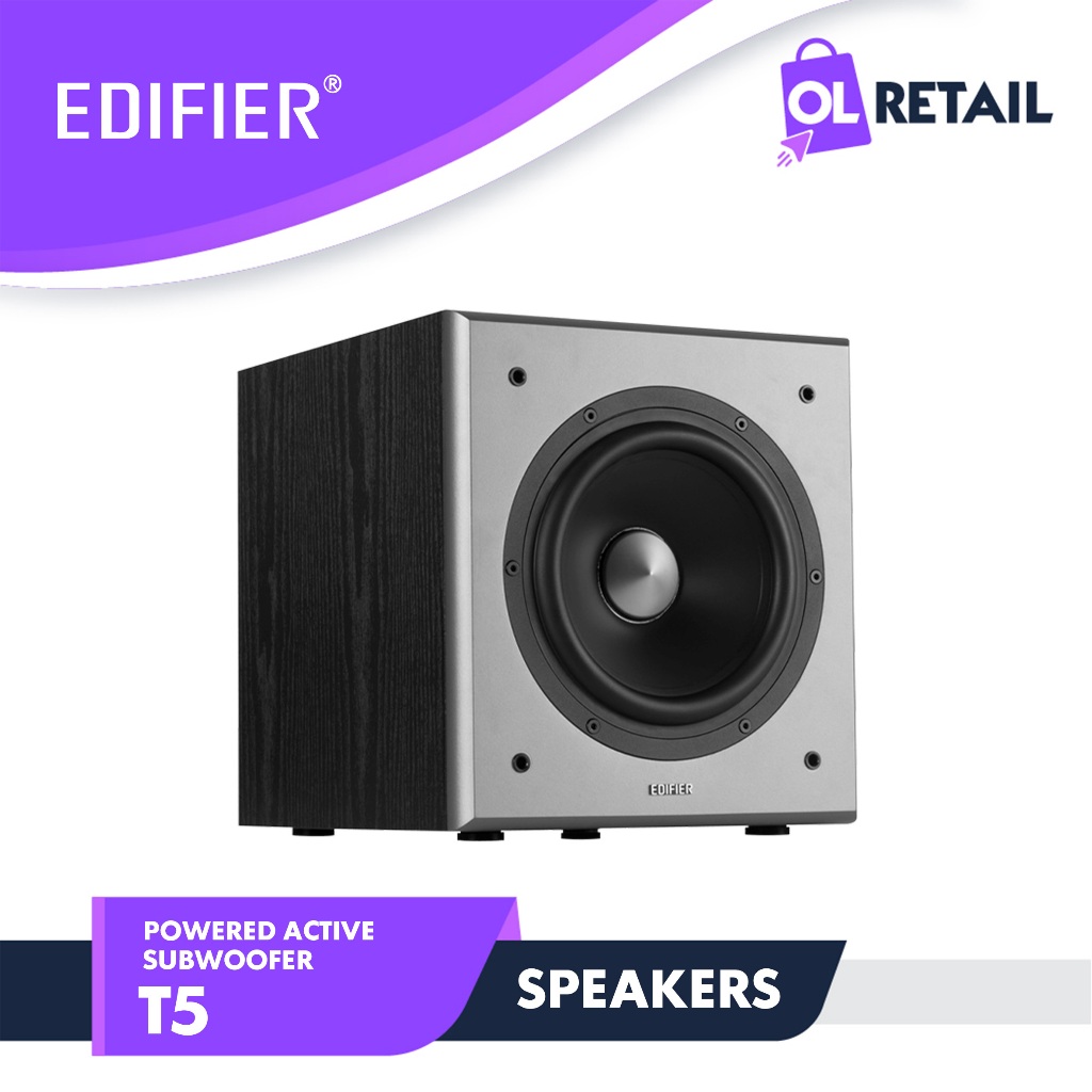 Jual Edifier T5 Powered Speaker Active Subwoofer | Shopee Indonesia