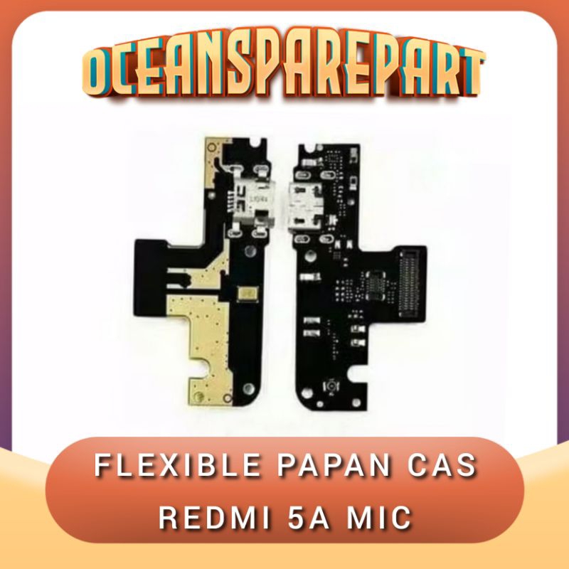 Jual KONEKTOR XIAOMI REDMI NOTE 5A FLEXIBLE PAPAN PCB CAS CHARGER MIC ...