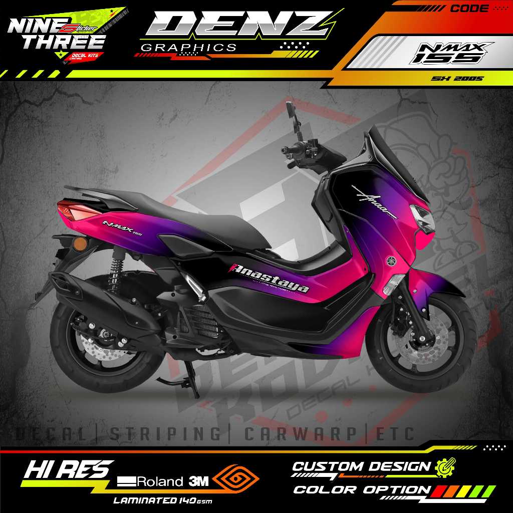 Jual DECAL STICKER YAMAHA NMAX 2022 FREE FULL DSIGIN MD0044 | Shopee ...