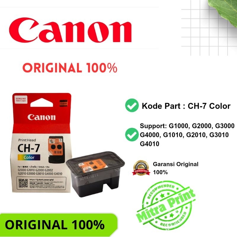 Jual Cartridge Canon CH-7 Color G1000, G1010, G2000, G2010, G3000 ...