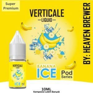Jual Super Premium Verticale Liquid Rasa Banana Ice 10ML Pod Series By ...