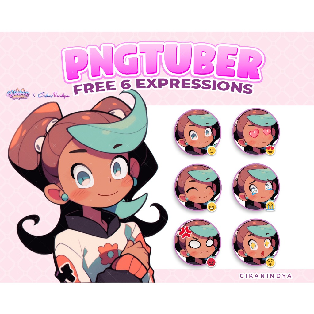 Jual PNG Tuber | Avatar Lucu & Menarik Siap Pakai Cocok untuk Streaming ...