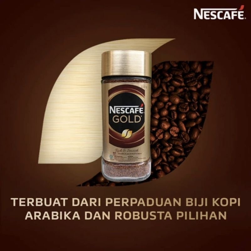 Jual Nescafe Gold Kopi 100gr Gift Set | Shopee Indonesia