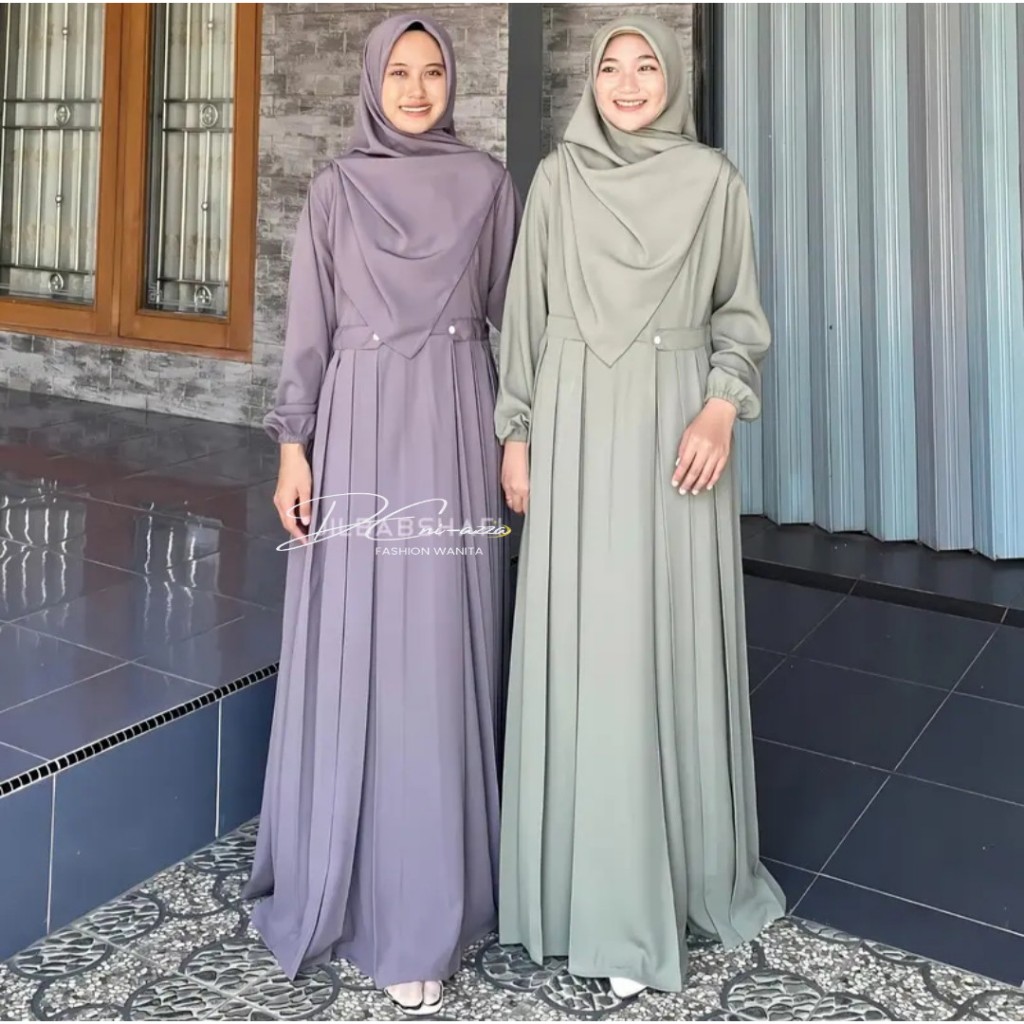 Jual GAMIS NIKITA WANITA BAHAN WOLFIS PREMIUM ADEM DAN JATUH TERBARU ...