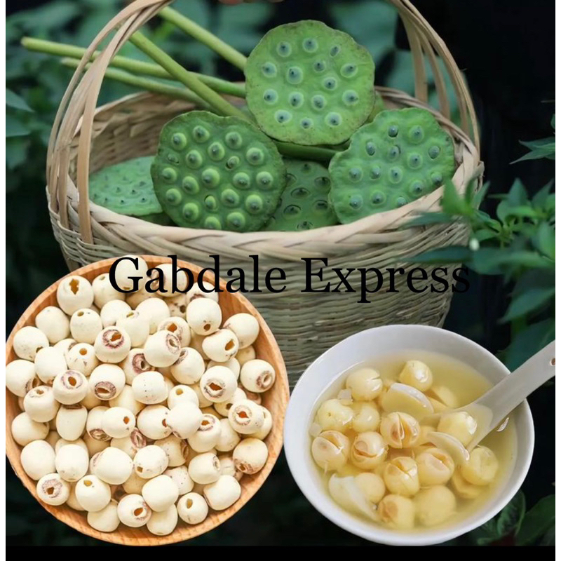 Jual biji teratai/ biji lotus lianzi alami tanpabahan pengawet | Shopee ...