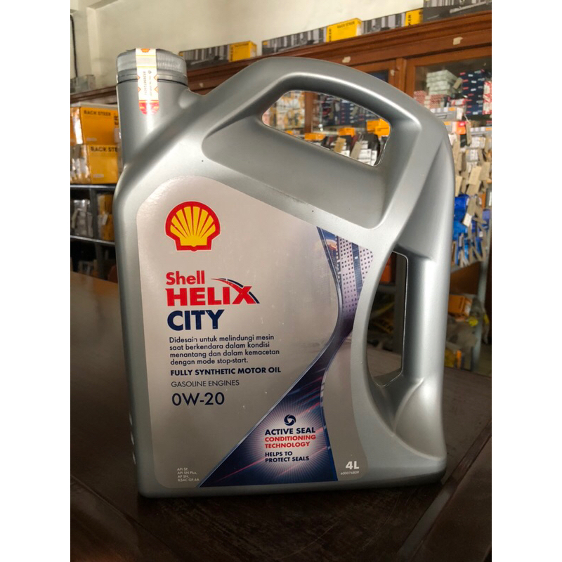 Jual Oli Shell Helix City SAE 0w-20 (4L) | Shopee Indonesia