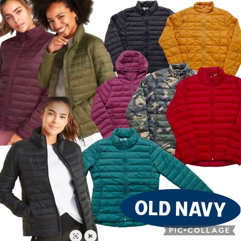 Jual Unisex Jaket OLD NAVY Packable Puffer / Jaket Padding Dewasa ...