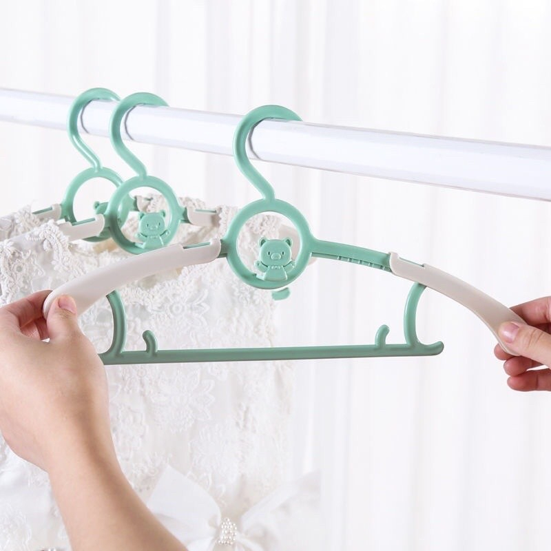 Jual IKILOSHOP Gantungan Baju Anak Bayi Adjustable Hanger Pakaian Bear ...