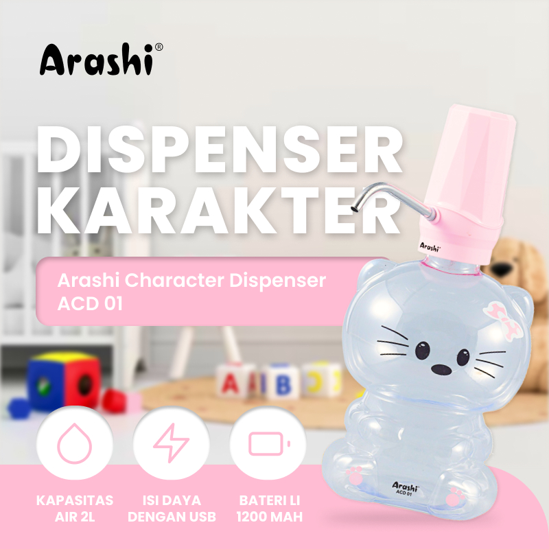 Jual Arashi Dispenser mini karakter ACD 01 | Shopee Indonesia