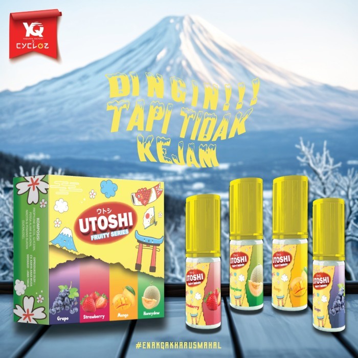 Jual UTOSHI FRUITY SERIES FRIENDLY PACK 15ML X 4PCS | Shopee Indonesia