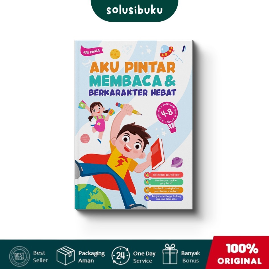 Jual Buku Aku Pintar Membaca dan Berkarakter Hebat (Jendela Penerbit ...