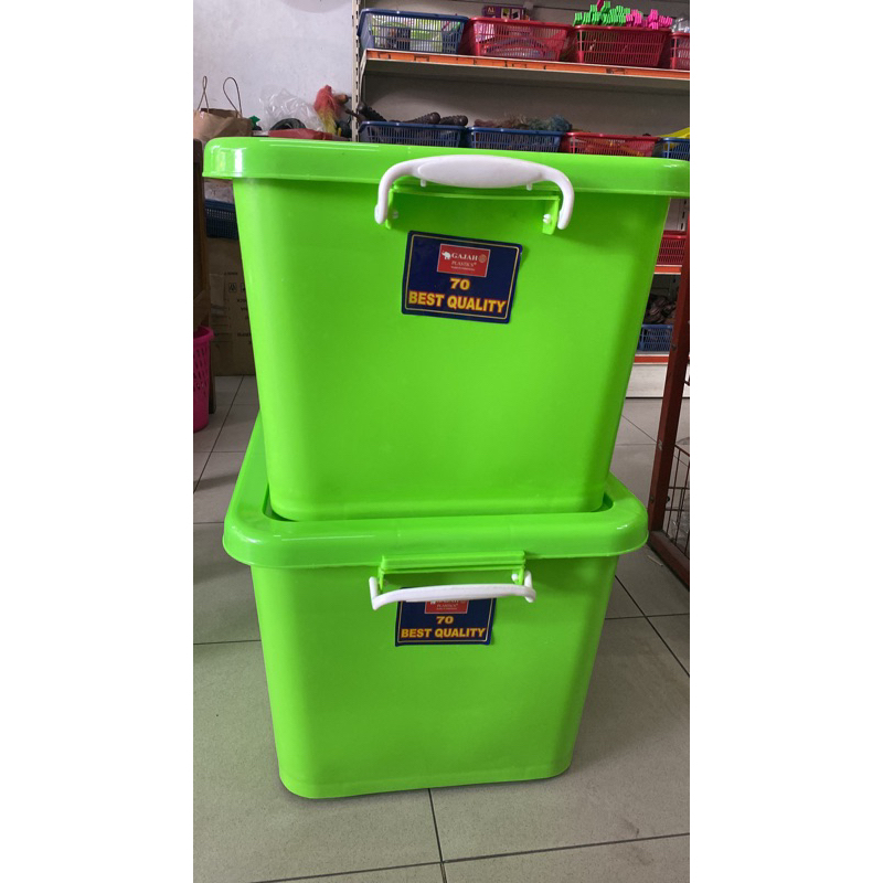 Jual CONTAINER BOX GAJAH 70 LITER | Shopee Indonesia