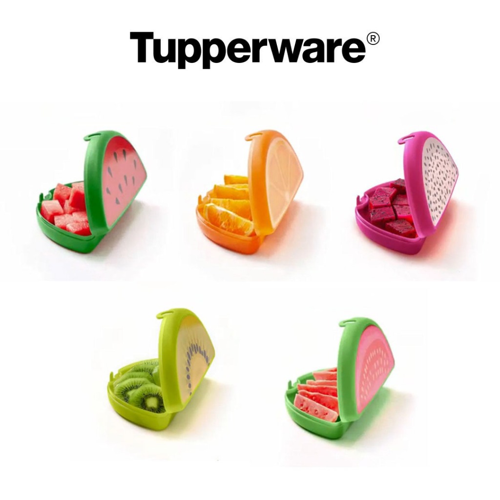 Jual Kotak Makan Tupperware - Tutti Frutti Keeper | Fruit Keeper, Lunch ...