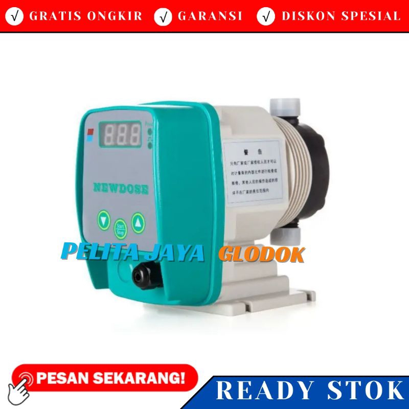 Jual Dosing pump 15 LPH Dossing pump 15 L/H Digital Newdose Dossing ...
