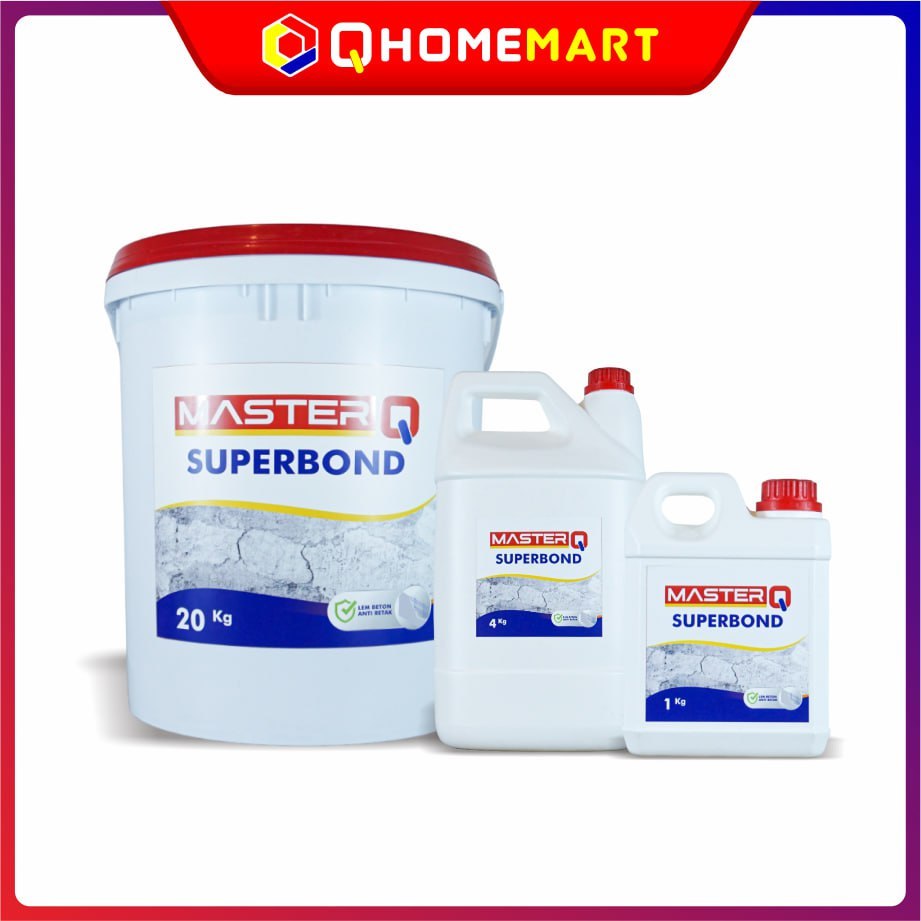 Jual Qhomemart - MASTERQ Superbond boncrete super Lem Beton | Shopee ...