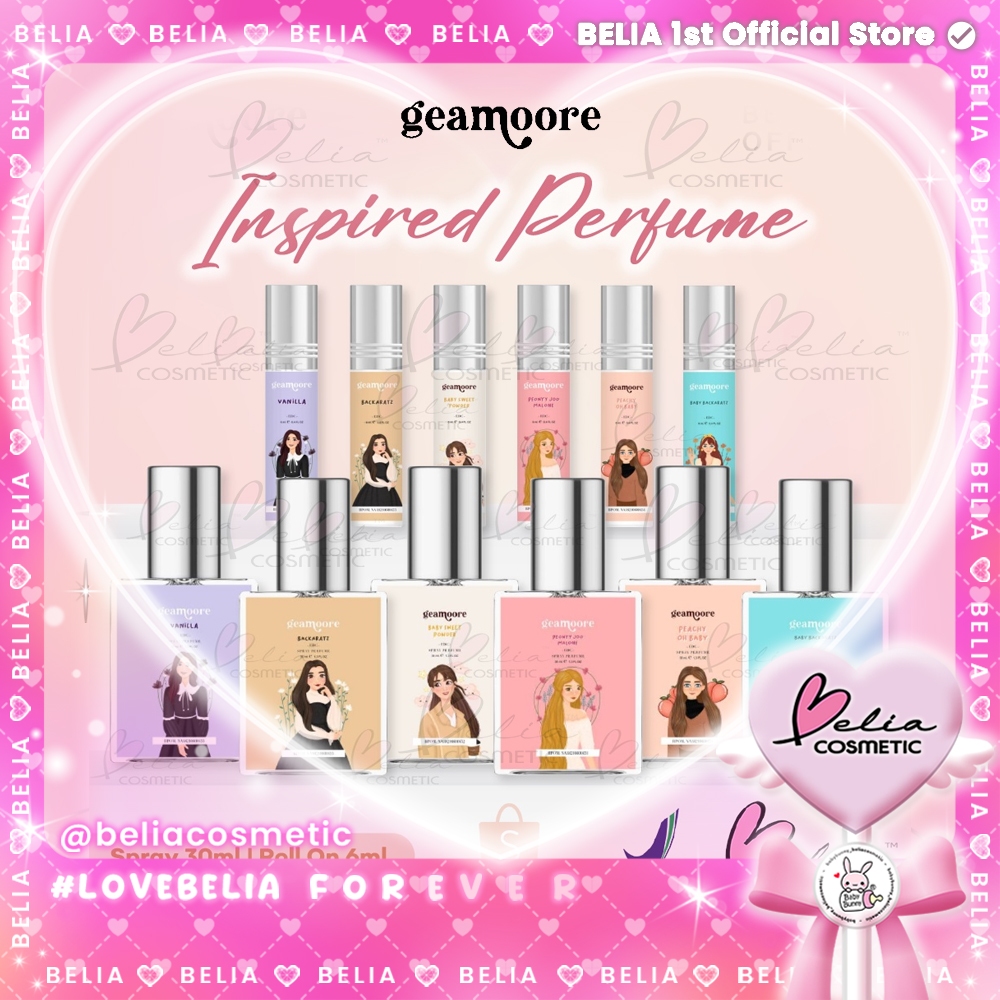 Jual BELIA GEAMOORE Inspired Perfume Spray 6ml & 30ml | EDC Eau De ...