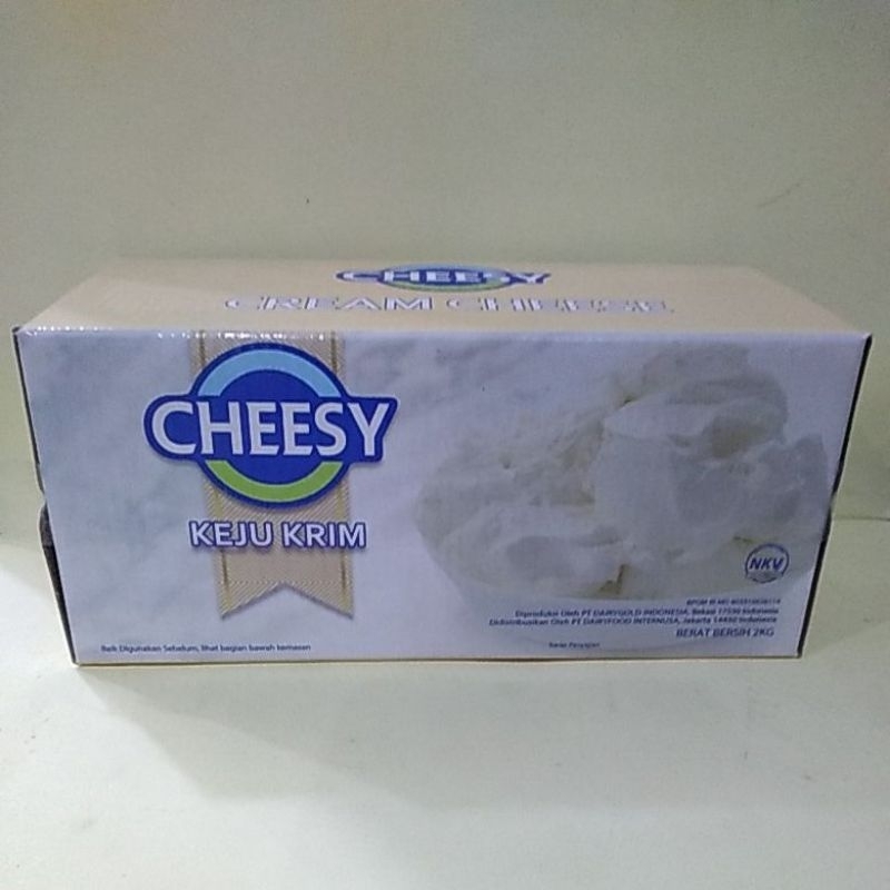Jual CHEESY KEJU KRIM / CHEESY CREAM CHEESE REPACK 250 GR (NATURAL ...