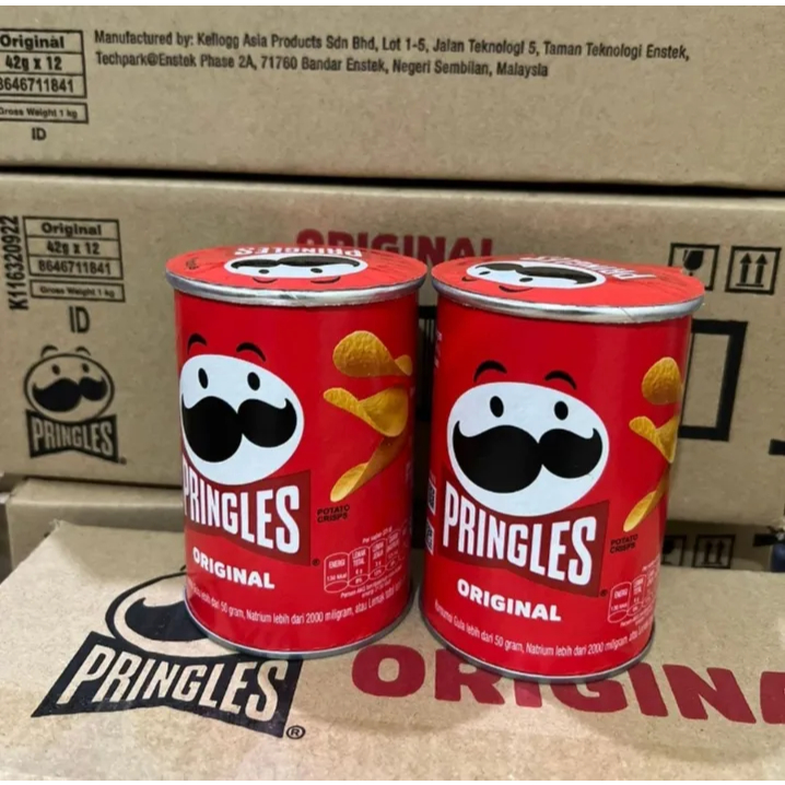 Jual Kentang Pringles kecil original isi 12 toples 1 karton | Shopee ...