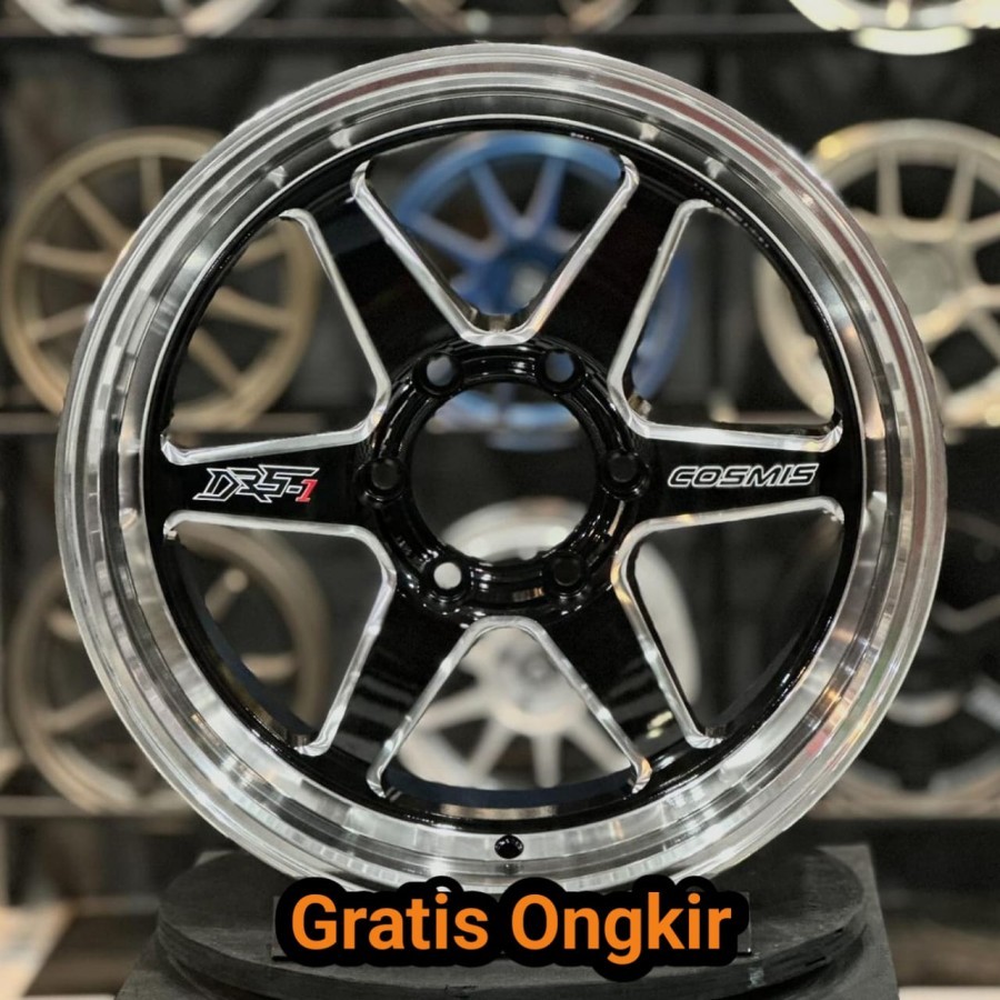 Jual velg racing ring 18 SAMLONG COSMIS DR5-1 velg mobil r18 fortuner hilux | Shopee Indonesia