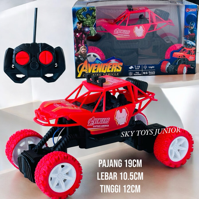 Jual MOBIL REMOTE SKALA 1:18 CLIMBING VEHICLE MOBIL BALAP OFF ROAD RC HERO CAR IRONMAN RC ...