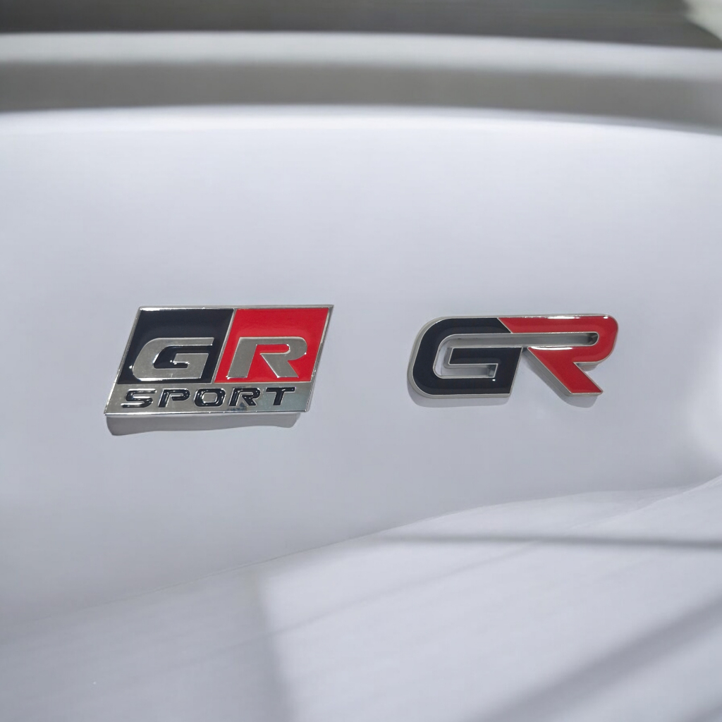 Jual Emblem GR sport dan GR Toyota bahan Metal bukan plastik | Shopee ...