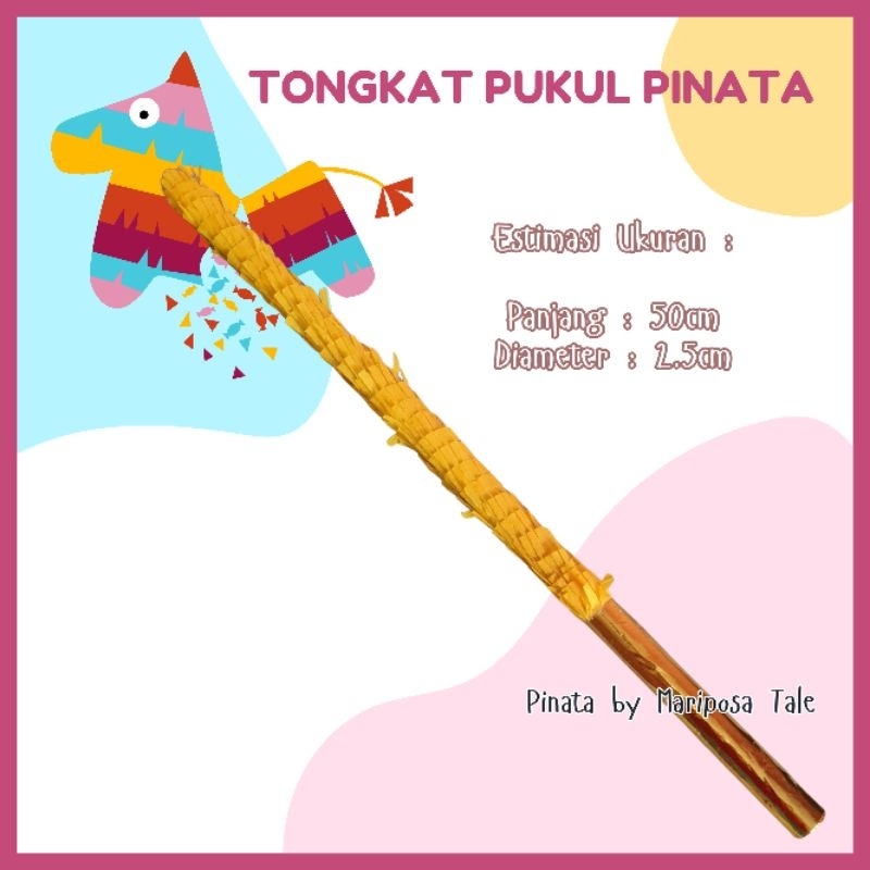 Jual Pukulan Untuk Pinata Pukul Tongkat Custom Warna | Shopee Indonesia