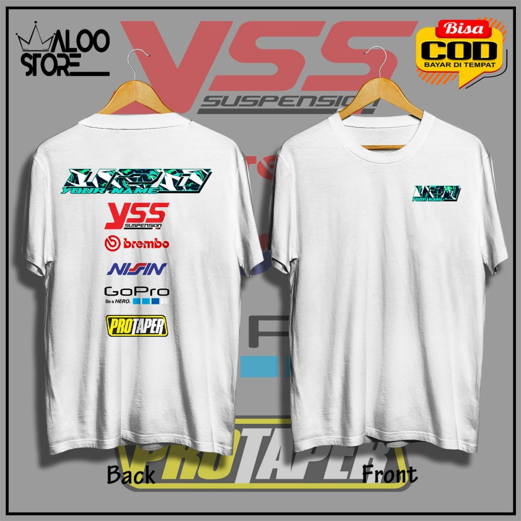 Jual ALOOSTORE - Kaos Baju Racing Baju Balap - Request Nama Dan Nomor ...
